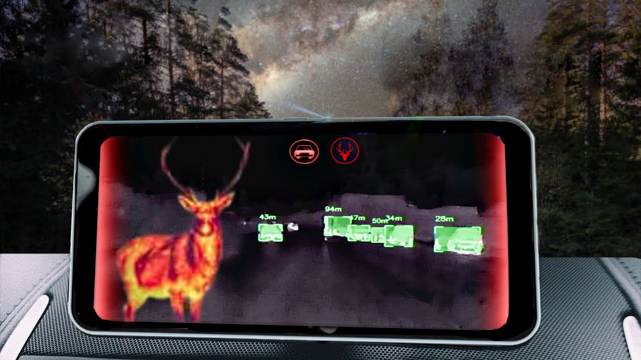 Car Thermal Camera | Detect Vehicles, Pedestrians & Animals | Enhanced ...